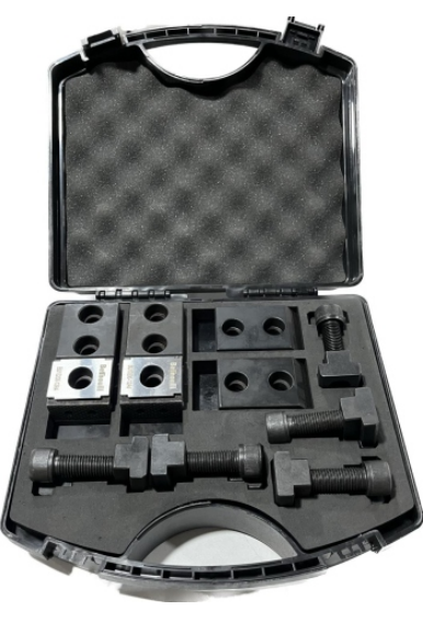 B1037 – Wedge type T-slot clamp with stopper & parallel set – Unitech ...